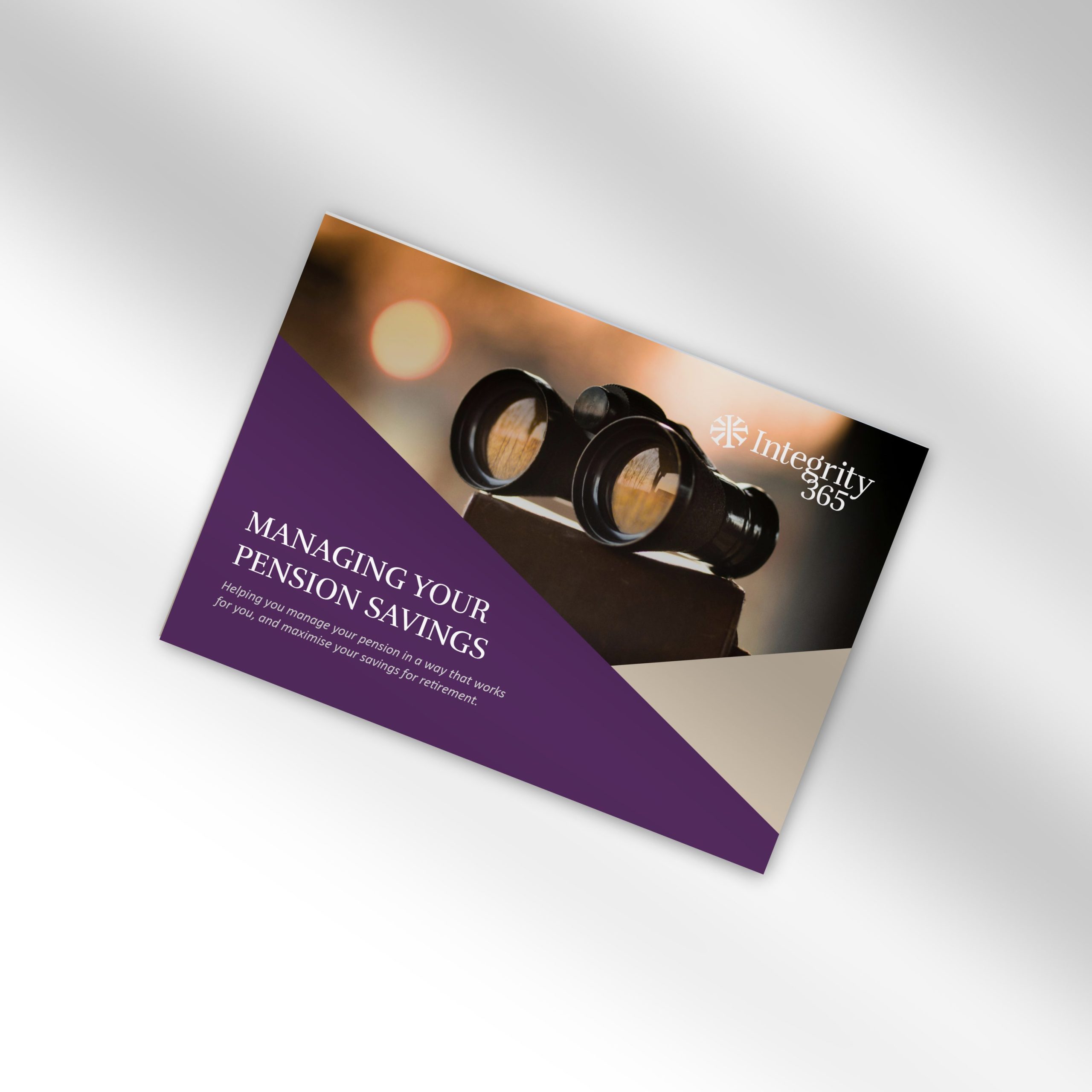 Managing Your Pension Savings | Guide | Integrity365